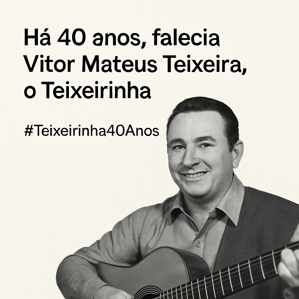 Teixeirinha: 40 anos sem o “Rei do Disco”